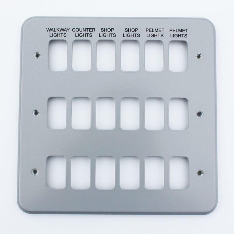 Switch Plates & Electrical Accessories - BME Laser Techniques